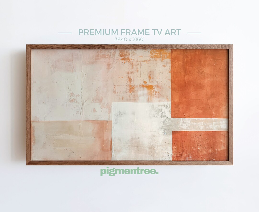 Samsung Frame TV Wabi Sabi Textured Art for Frame TV Decoration TV Art ...