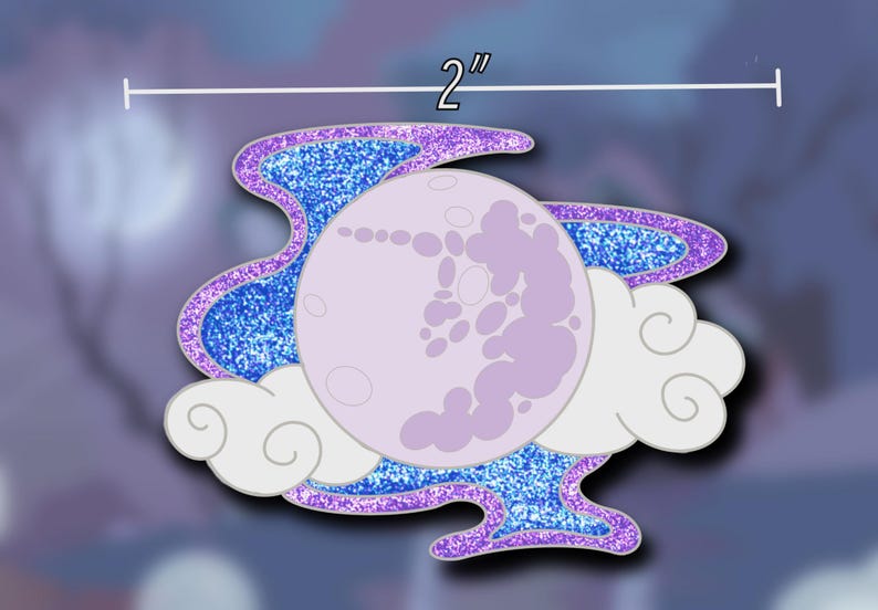 Preorder-my Little Pony Nightmare Moon and Daybreaker Glitter Pins ...