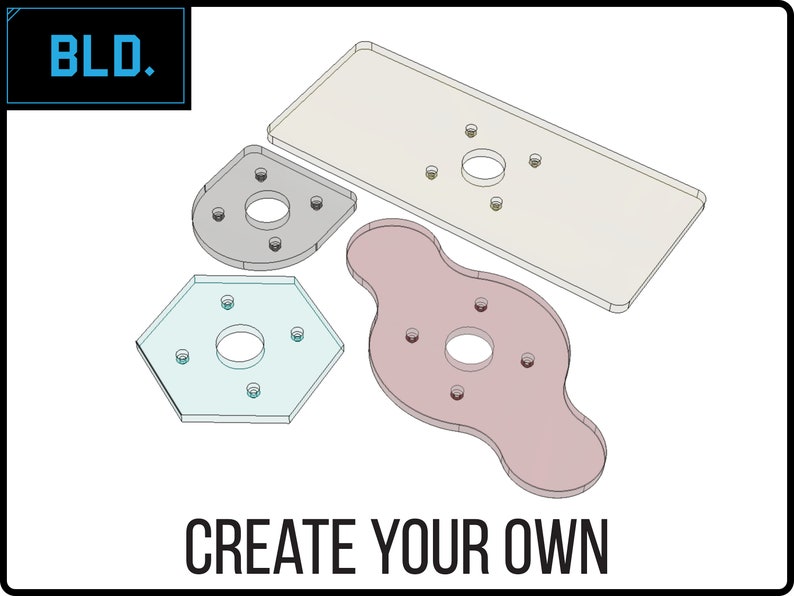 DEWALT Trim Router Baseplate Cnc/laser Files (digital Download) - Etsy