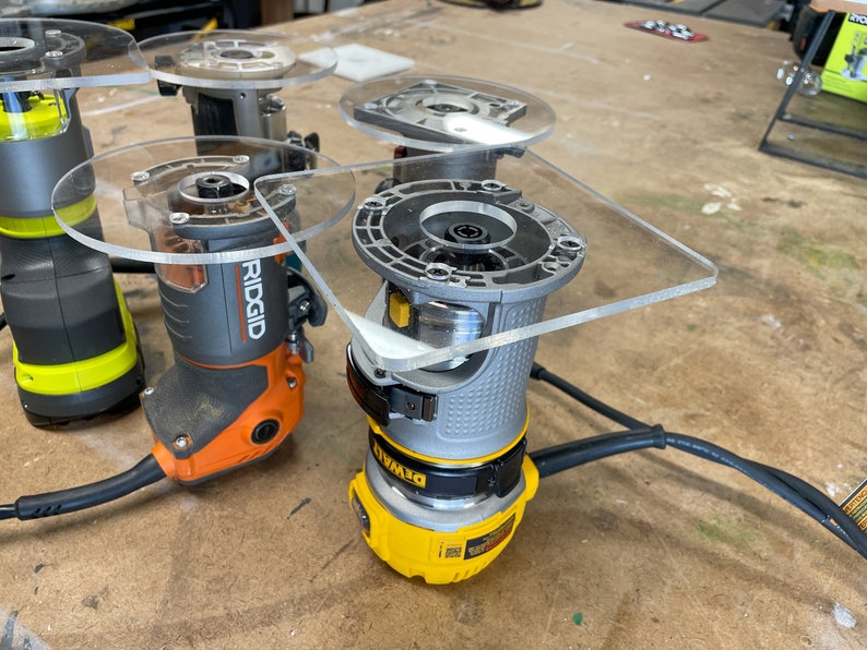 DEWALT Trim Router Baseplate Cnc/laser Files (digital Download) - Etsy