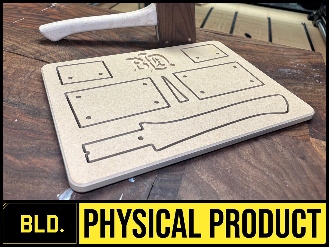Hatchet Style Mallet MDF Router Template - Etsy