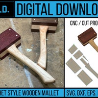 Easy Woodworking Mallet CNC Router DXF Stl Files - Etsy Canada