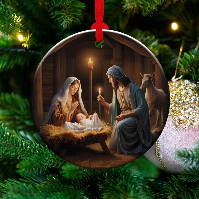 Digital 2 Inch Round Christmas Images - Etsy