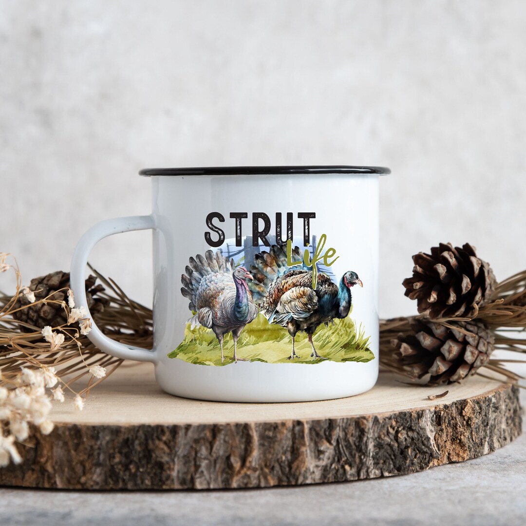 Turkey Hunting Camping Mug Turkey Hunting Mug Turkey Hunting Gift Mug ...
