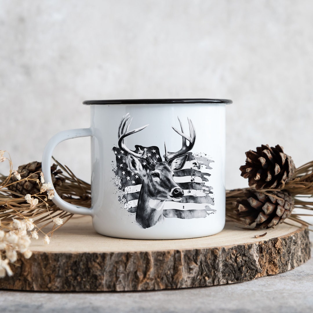 Deer Hunting Camping Mug Deer Hunting Mug Deer Hunting Gift Mug Best ...