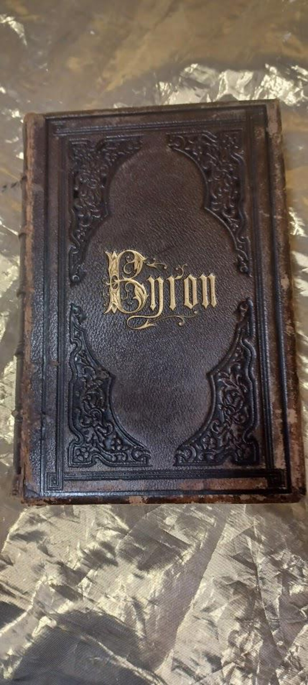 Antique, Vintage Lord Byron the Complete Works - Octavo Moroccan Full ...