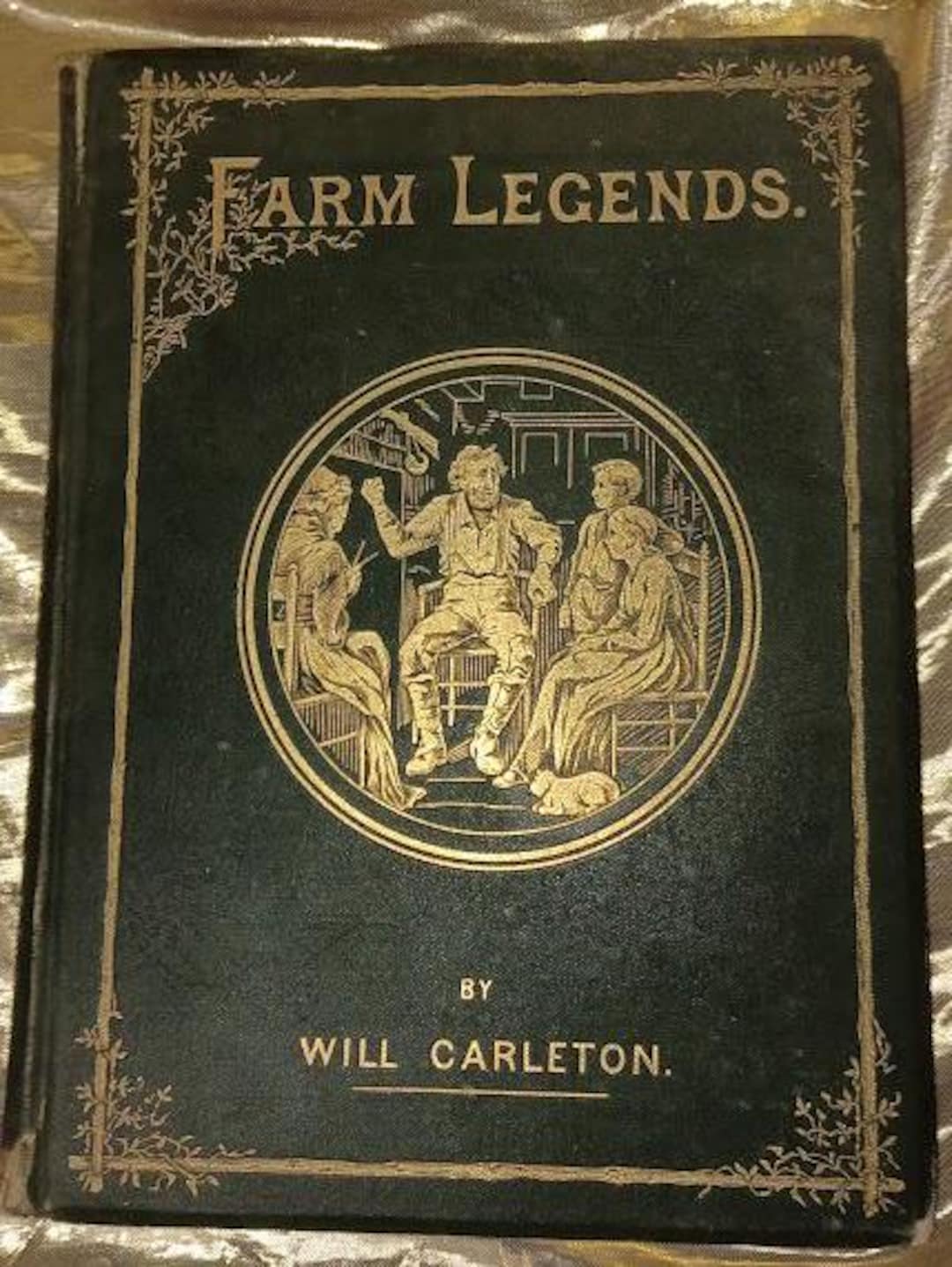Original 1875 Vintage First Edition Book "farm Legends" by Will Carlton ...