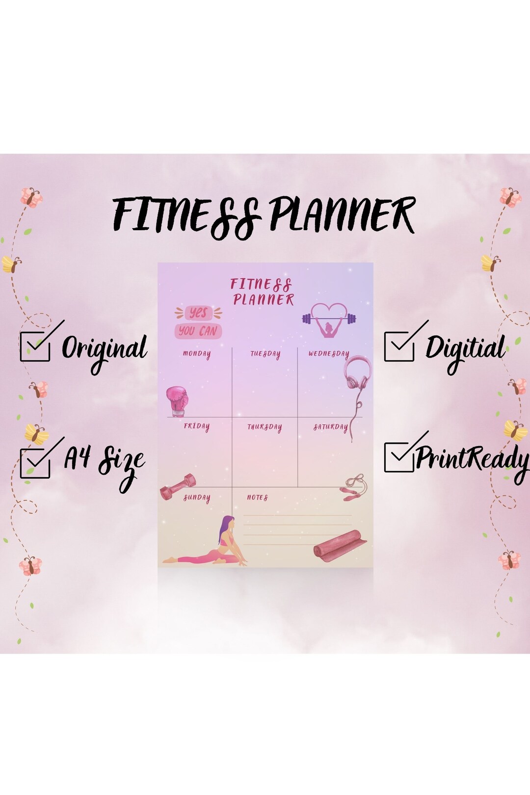 Daily Planning Guide for Girls: Chart Your Own Path - Etsy