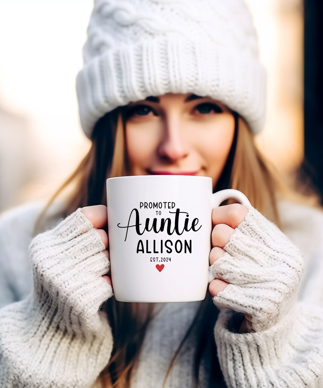 Aunt Again Mug, Pregnancy Announcement Aunt, 2nd Pregnancy Announcement ...