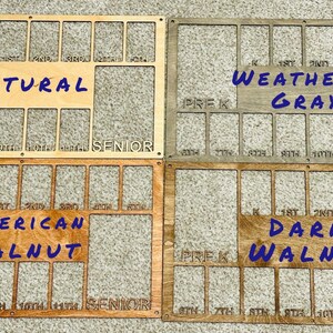 Personalized School Years Picture Frame | Pre K-12G | Graduation ...