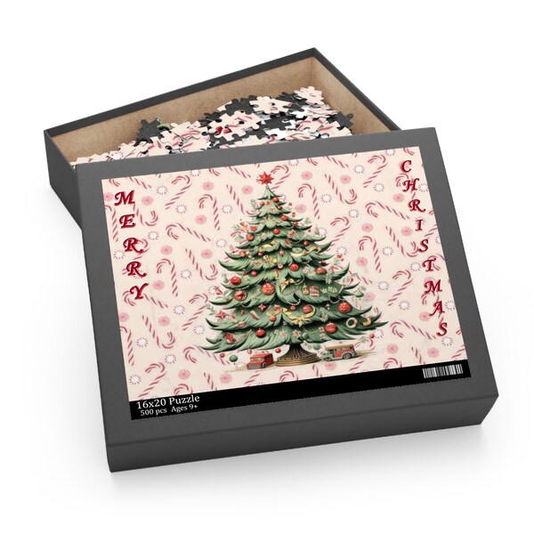 Candy Cane Puzzle - Etsy