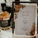 Autumn Pumpkin Floral Signature Cocktail Sign, Fall Wedding (digital ...