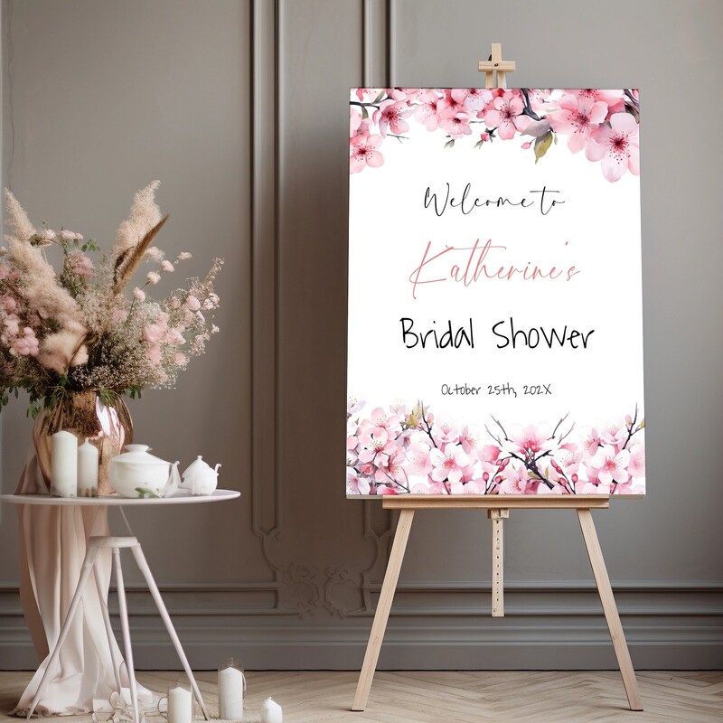 Cherry Blossom Baby Shower - Etsy