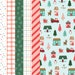 Christmas Mail Clipart & Paper Set | Digital Clipart | Scrapbooking ...