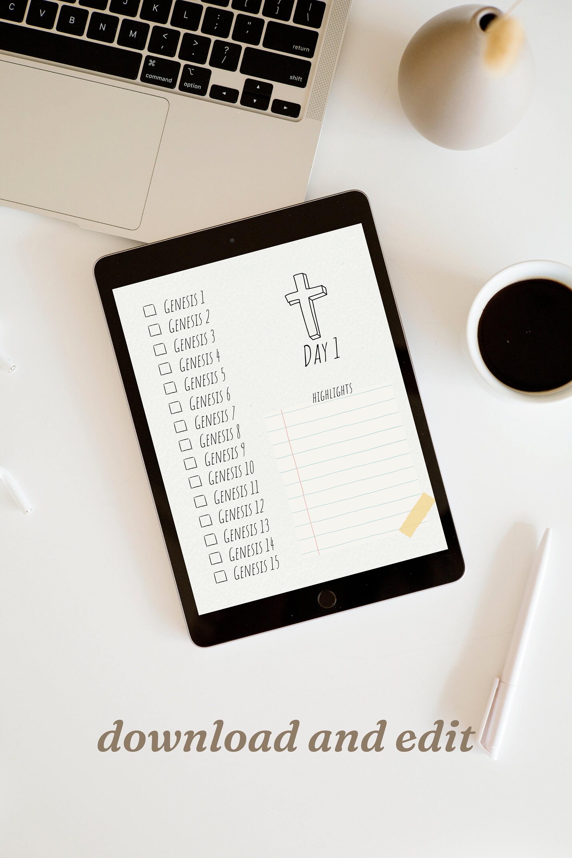 Printable 90 Day Bible Reading Plan With Checklist Download and Edit - Etsy