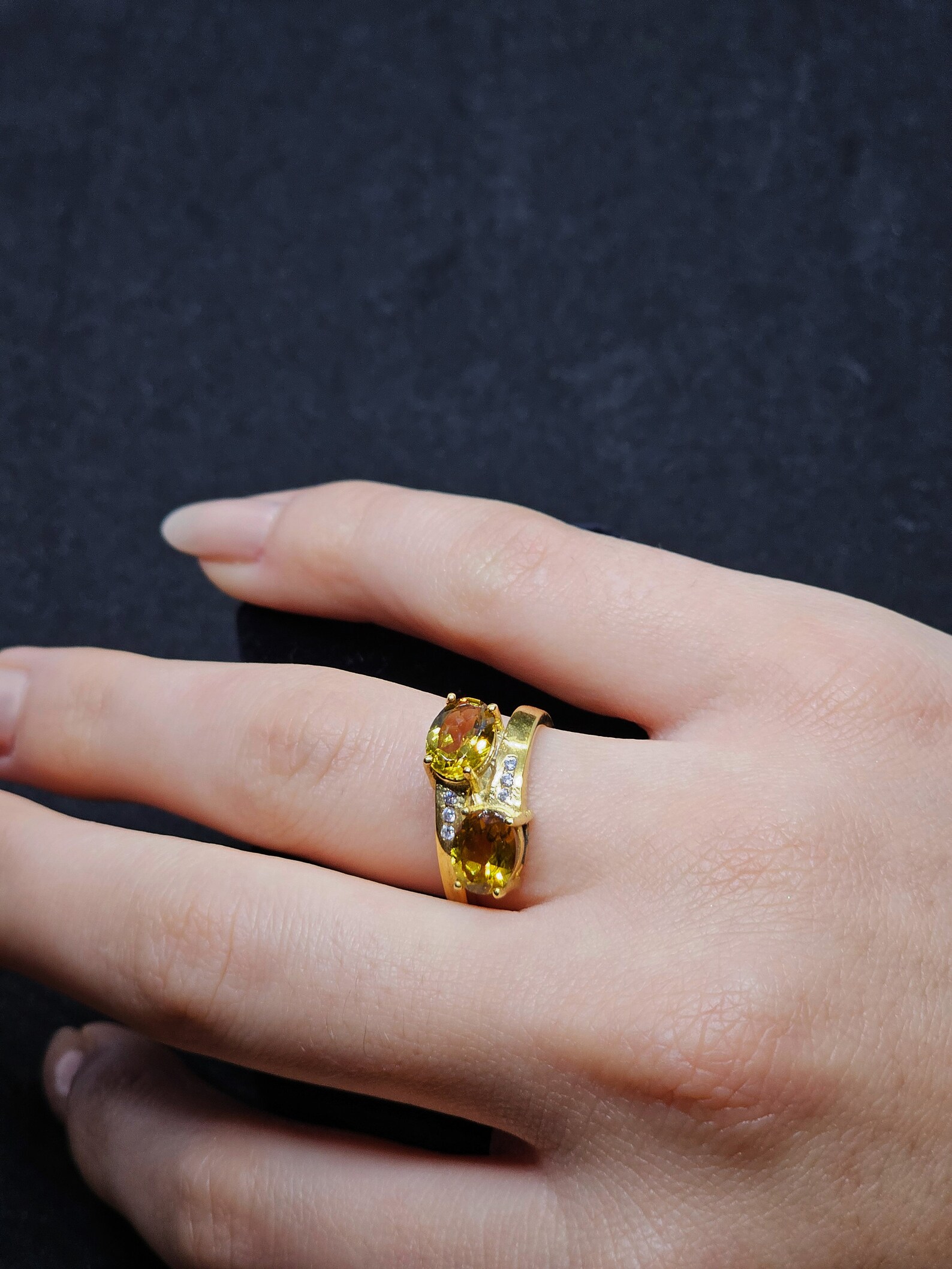 Zultanite Magic: Color-changing Gemstone Ring Turkish Diaspore Elegance ...