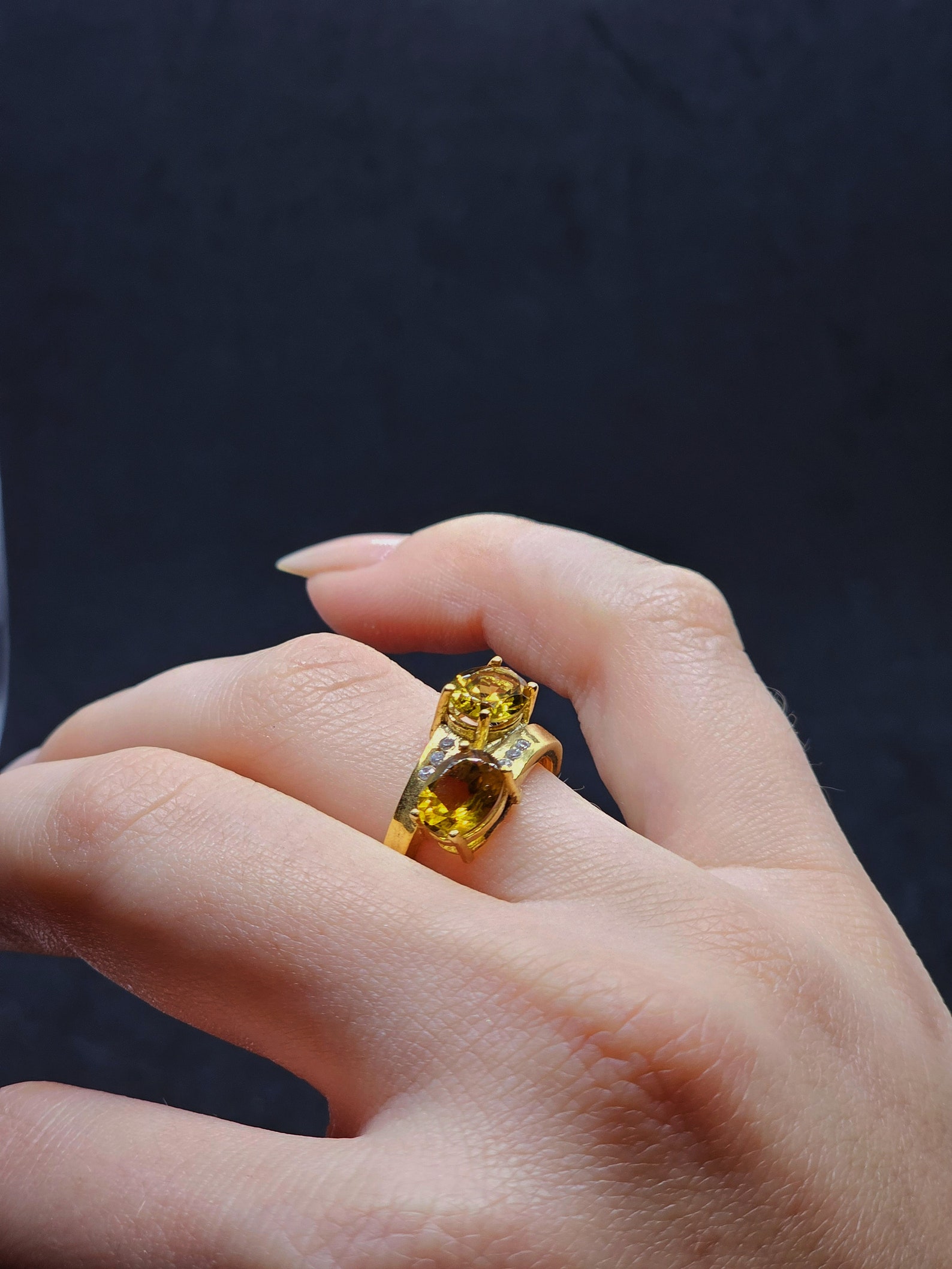 Zultanite Magic: Color-changing Gemstone Ring Turkish Diaspore Elegance ...