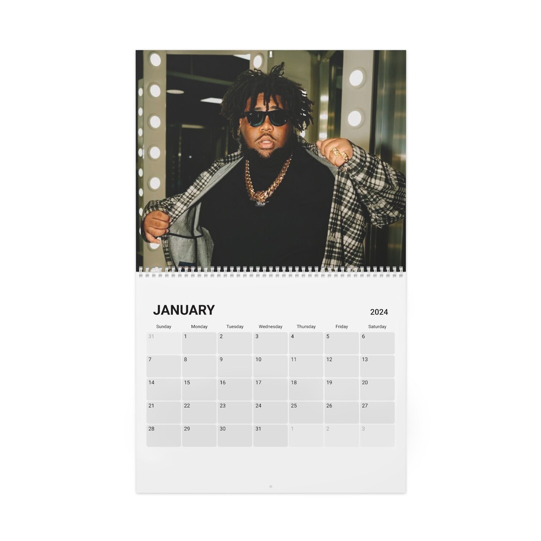Rod Wave Calendar 2024 - Etsy