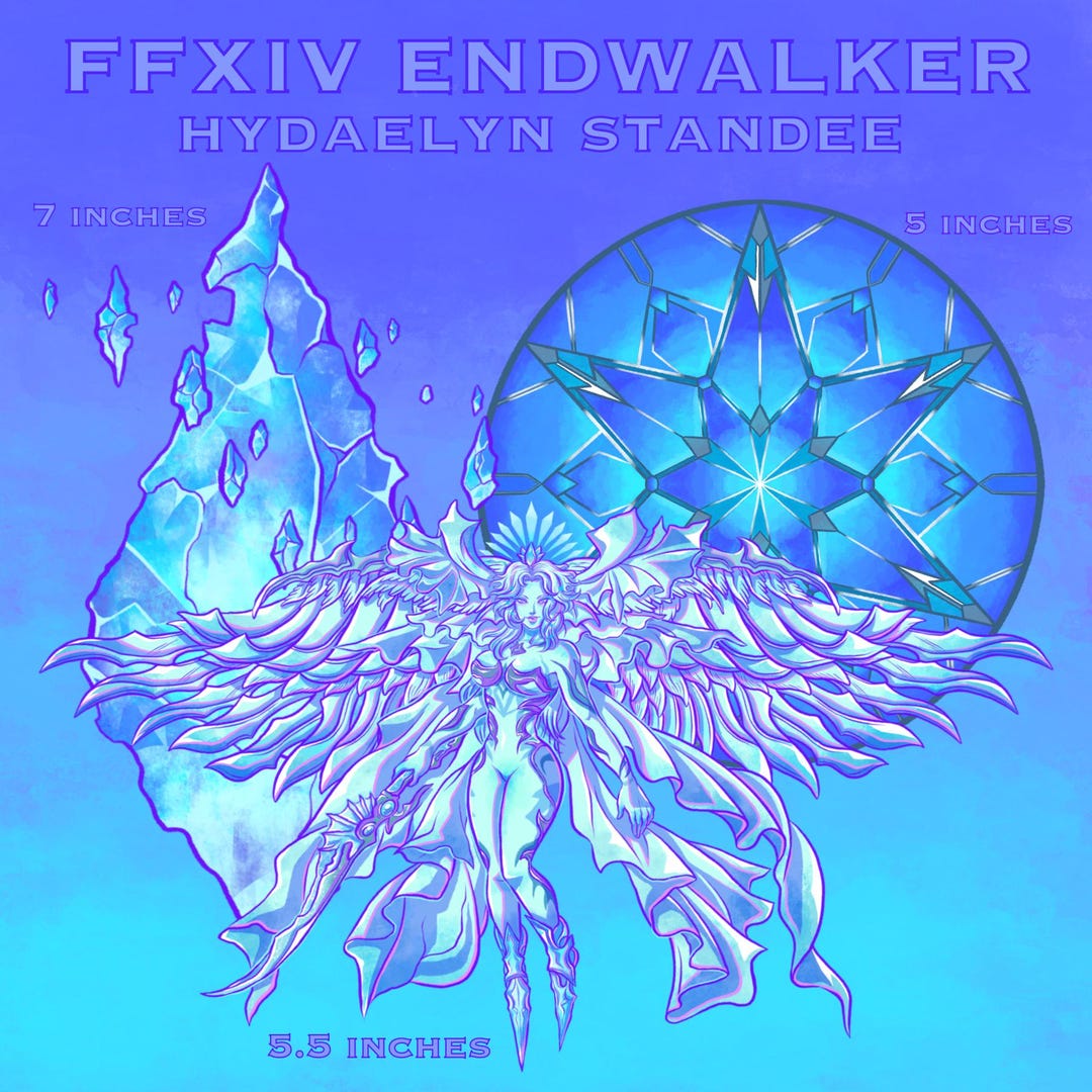 PREORDER FFXIV Hydaelyn Standee - Etsy