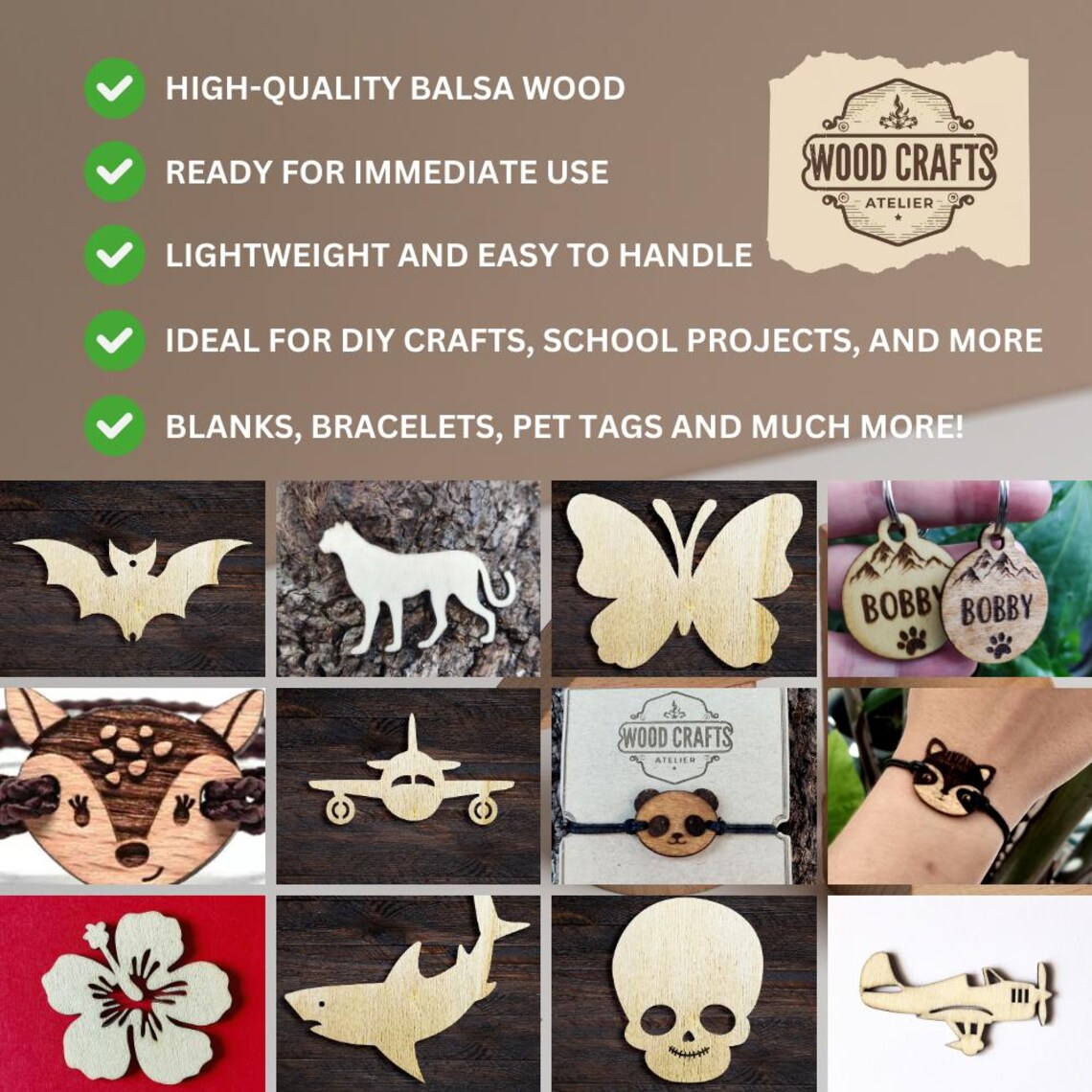 Wooden Jet Plane Shape Plane Die Cut Wooden Plane Craft Projects Wooden ...