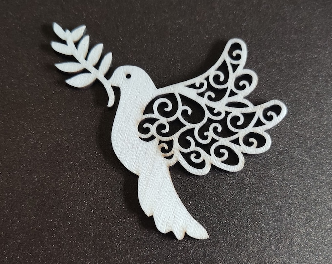 Dove Die Cut Cardstock Craft Supplies Pigeon Craft Projects Peace Dove ...