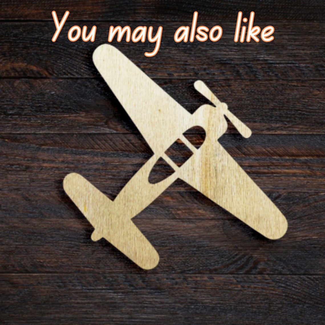 Wooden Jet Plane Shape Plane Die Cut Wooden Plane Craft Projects Wooden ...
