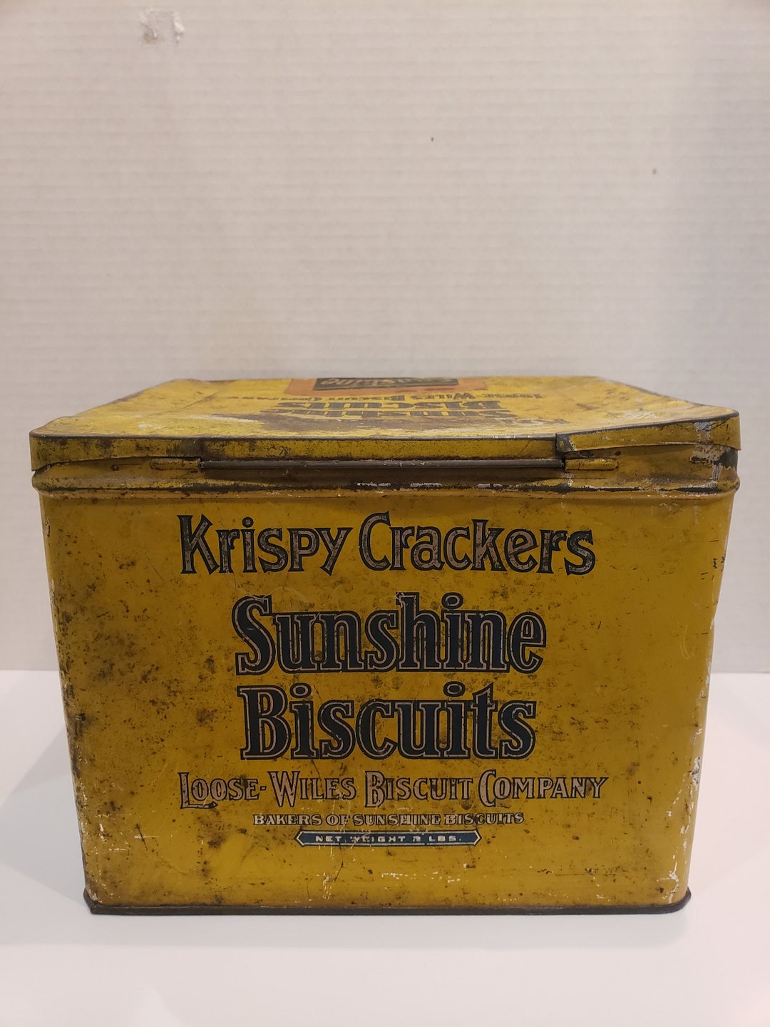 Krispy Crackers Sunshine Biscuits Loose-wiles Biscuit Company Bakers of ...