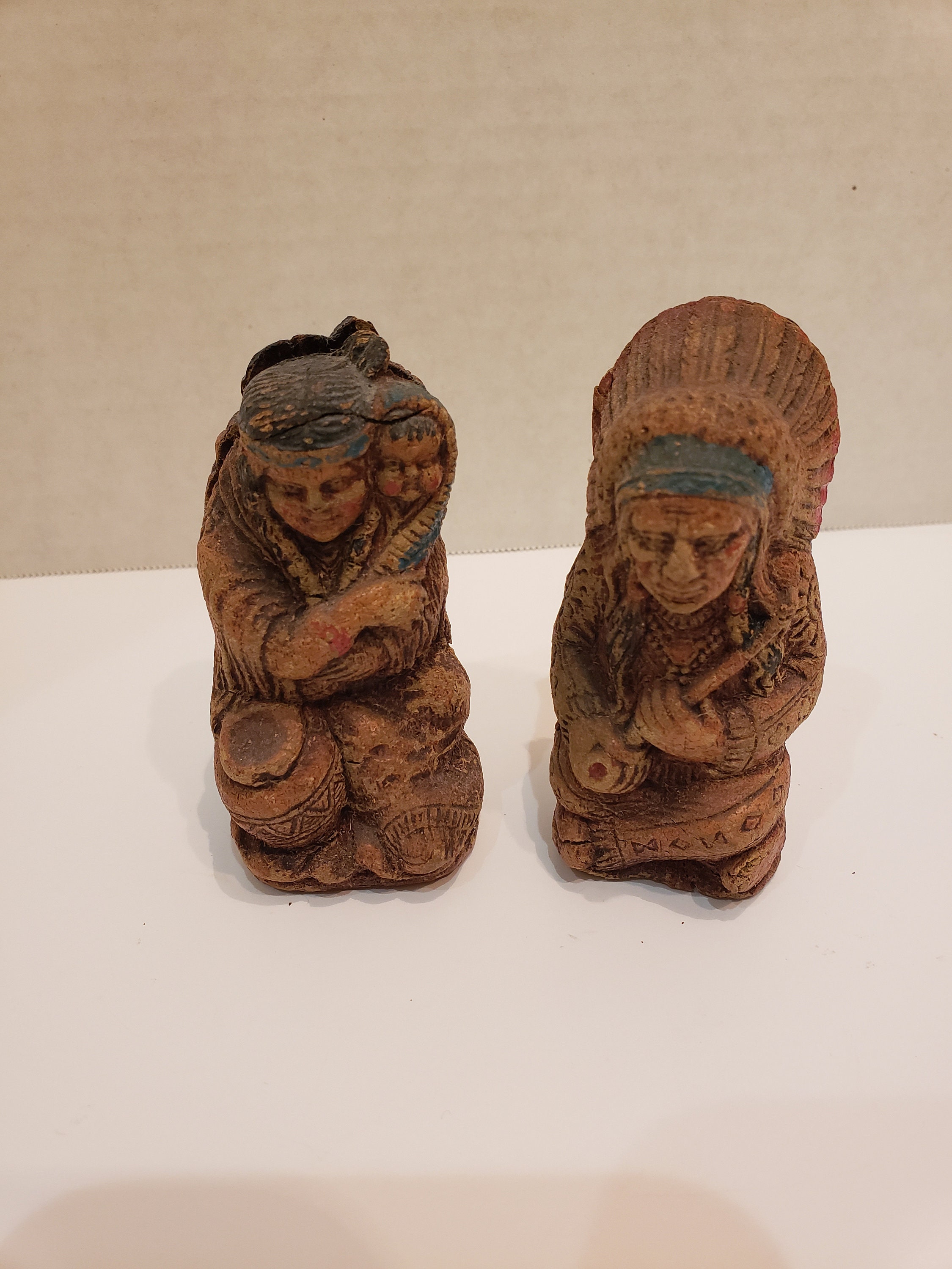 Vintage Grand Canyon Native American Salt & Pepper Shakers, 1947 - Etsy