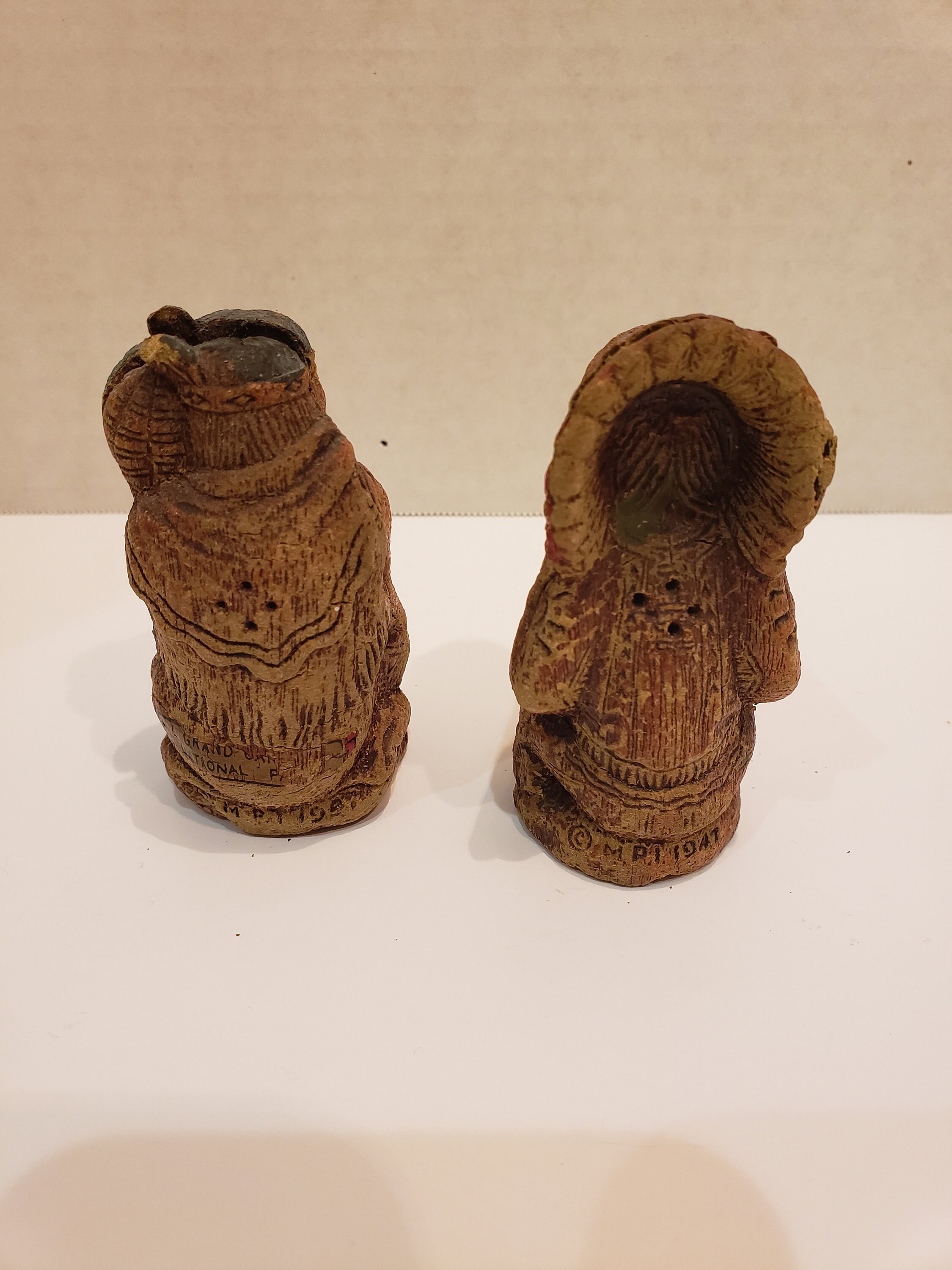 Vintage Grand Canyon Native American Salt & Pepper Shakers, 1947 - Etsy