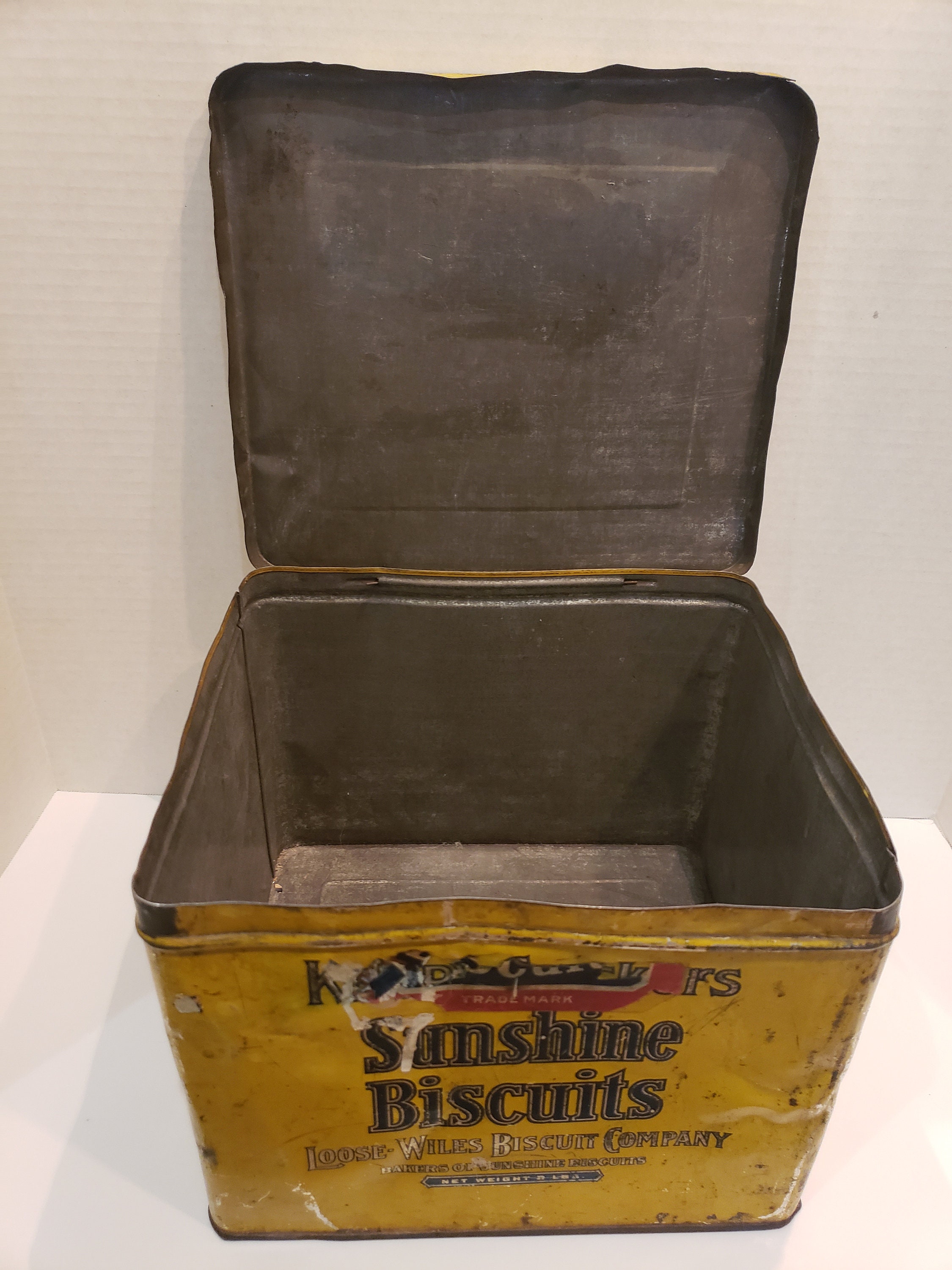 Krispy Crackers Sunshine Biscuits Loose-wiles Biscuit Company Bakers of ...