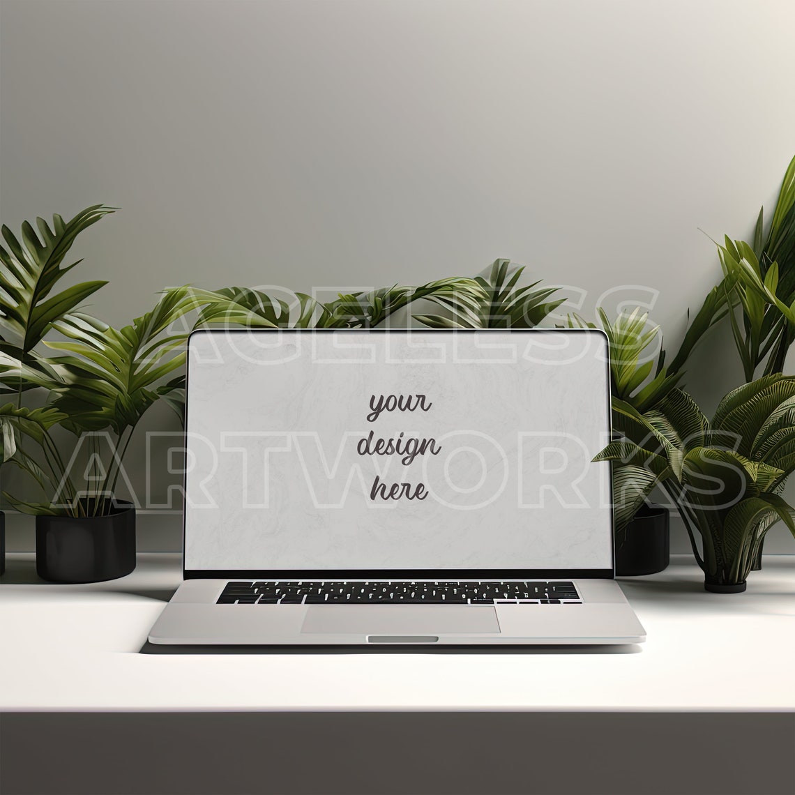 PNG & PSD Collection Bundle Laptop Mockups Computer Mockups Desk Office ...