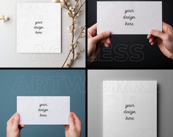 PNG & PSD Collection Bundle Invitation Card Mockups Event Cards 9:16 ...