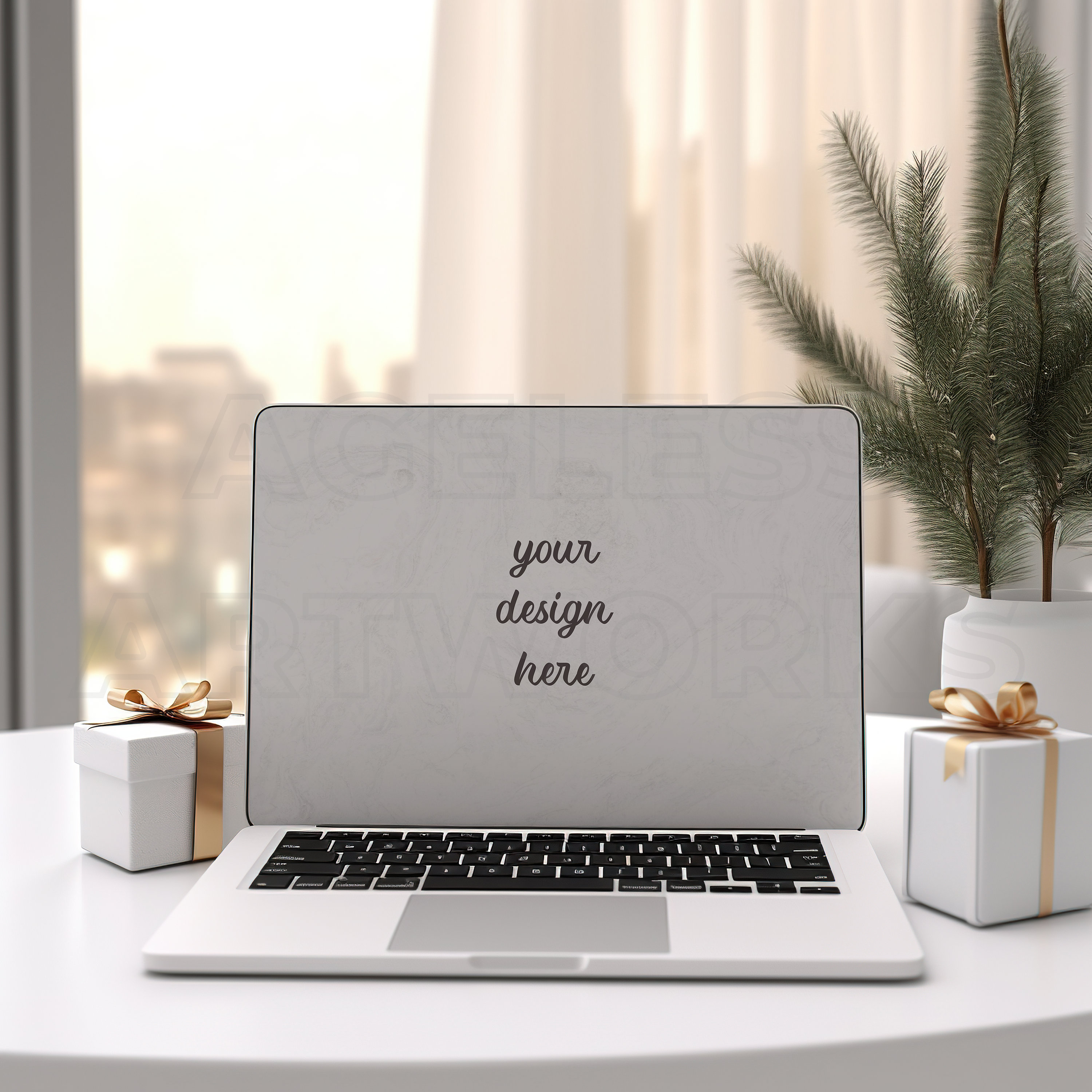 PNG & PSD Collection Bundle Laptop Mockups Computer Mockups 16:9 Office ...