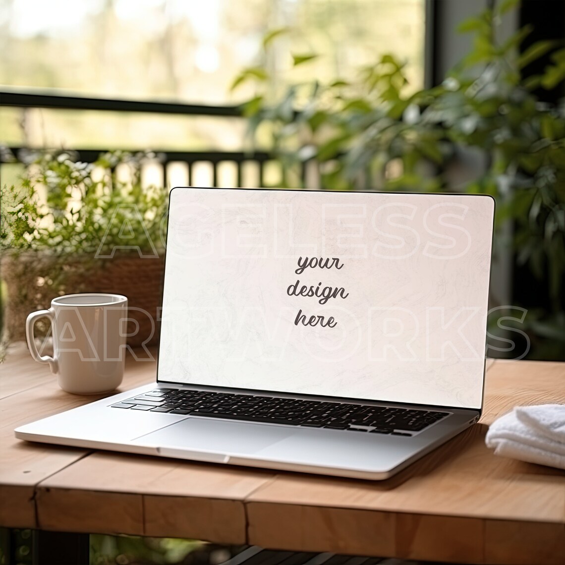 PNG & PSD Collection Bundle Laptop Mockups Computer Mockups Desk Office ...