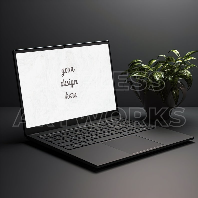 PNG & PSD Collection Bundle Laptop Mockups Computer Mockups Desk Office ...