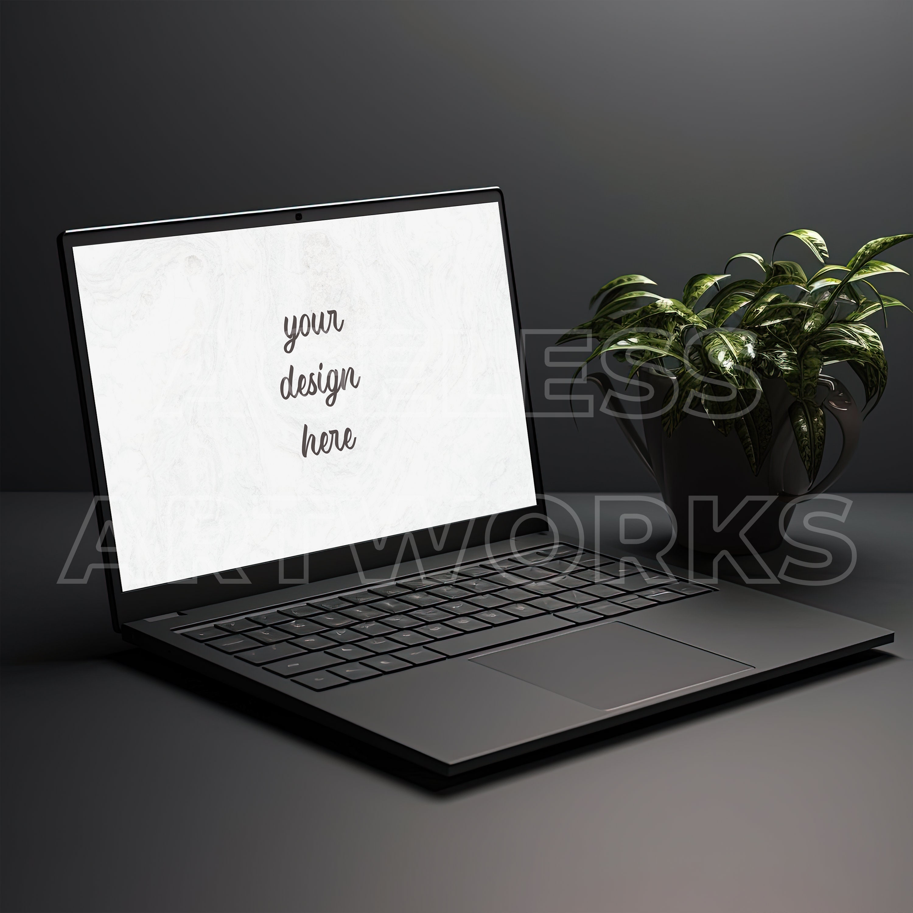 PNG & PSD Collection Bundle Laptop Mockups Computer Mockups Desk Office ...