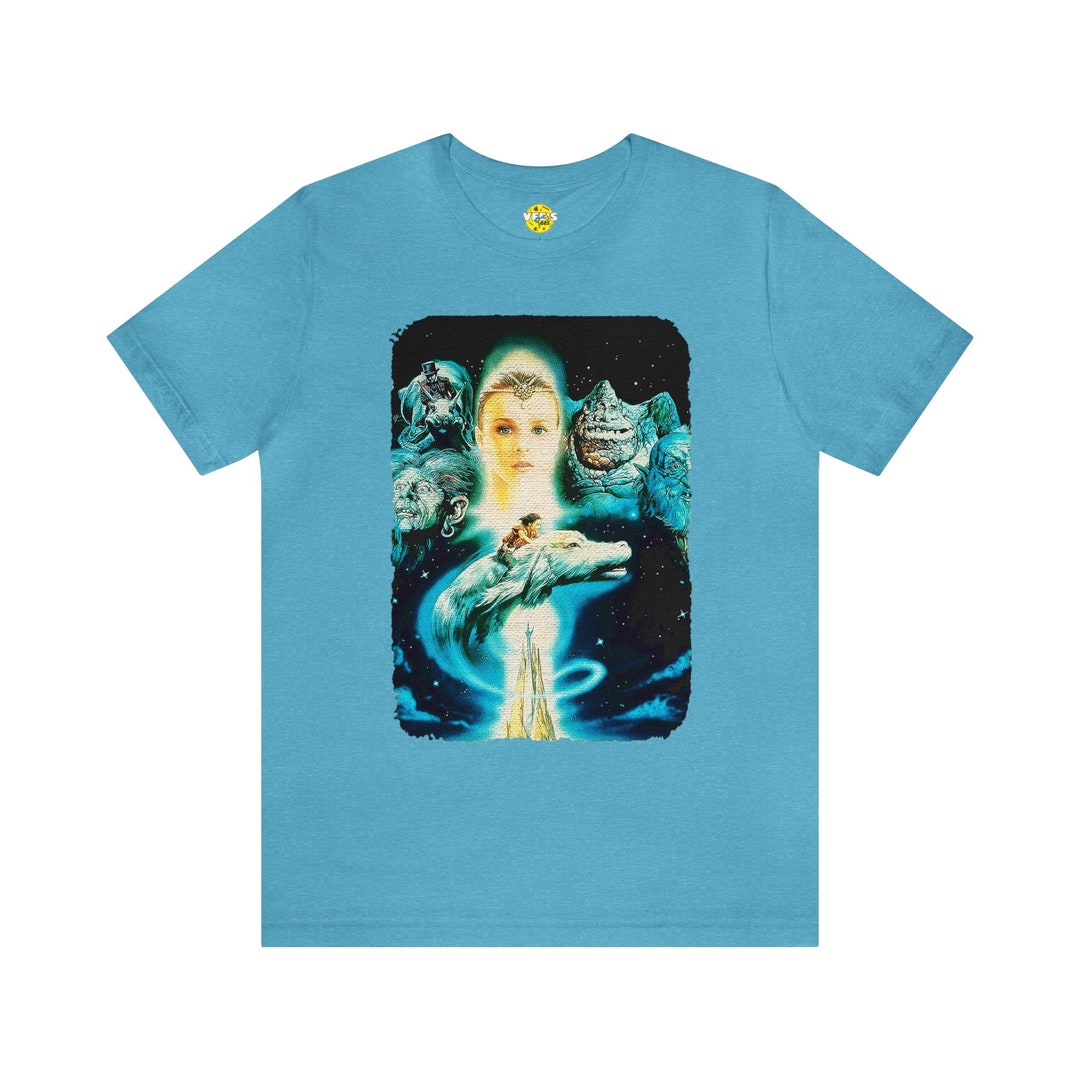 The Neverending Story Movie Cover Art Short Sleeve T-shirt - Etsy