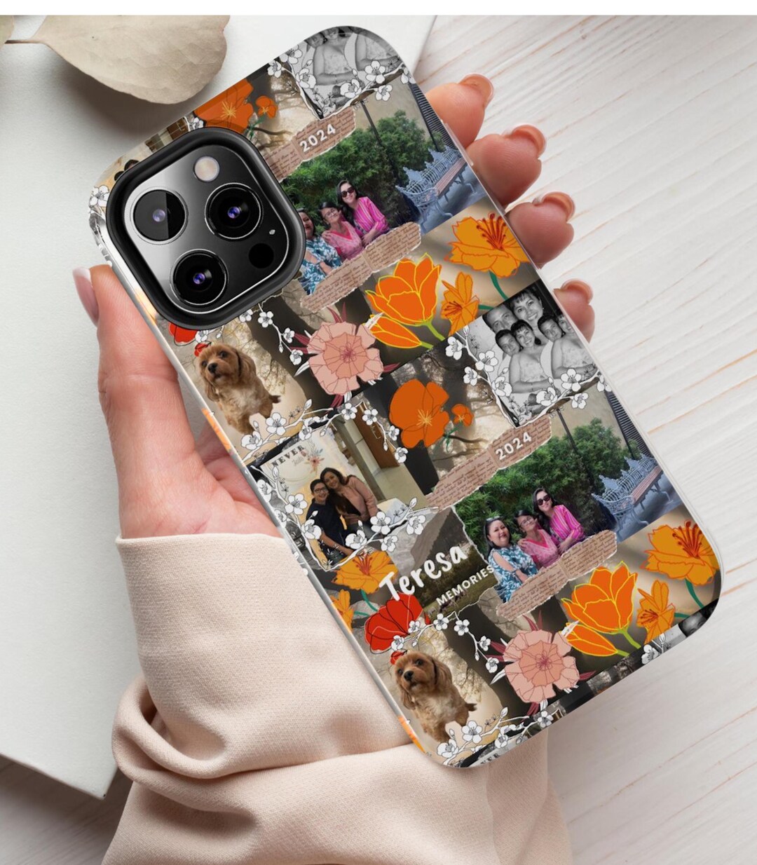 Personalized Custom Picture Collage, Cute Phone Case Collage, Tough ...