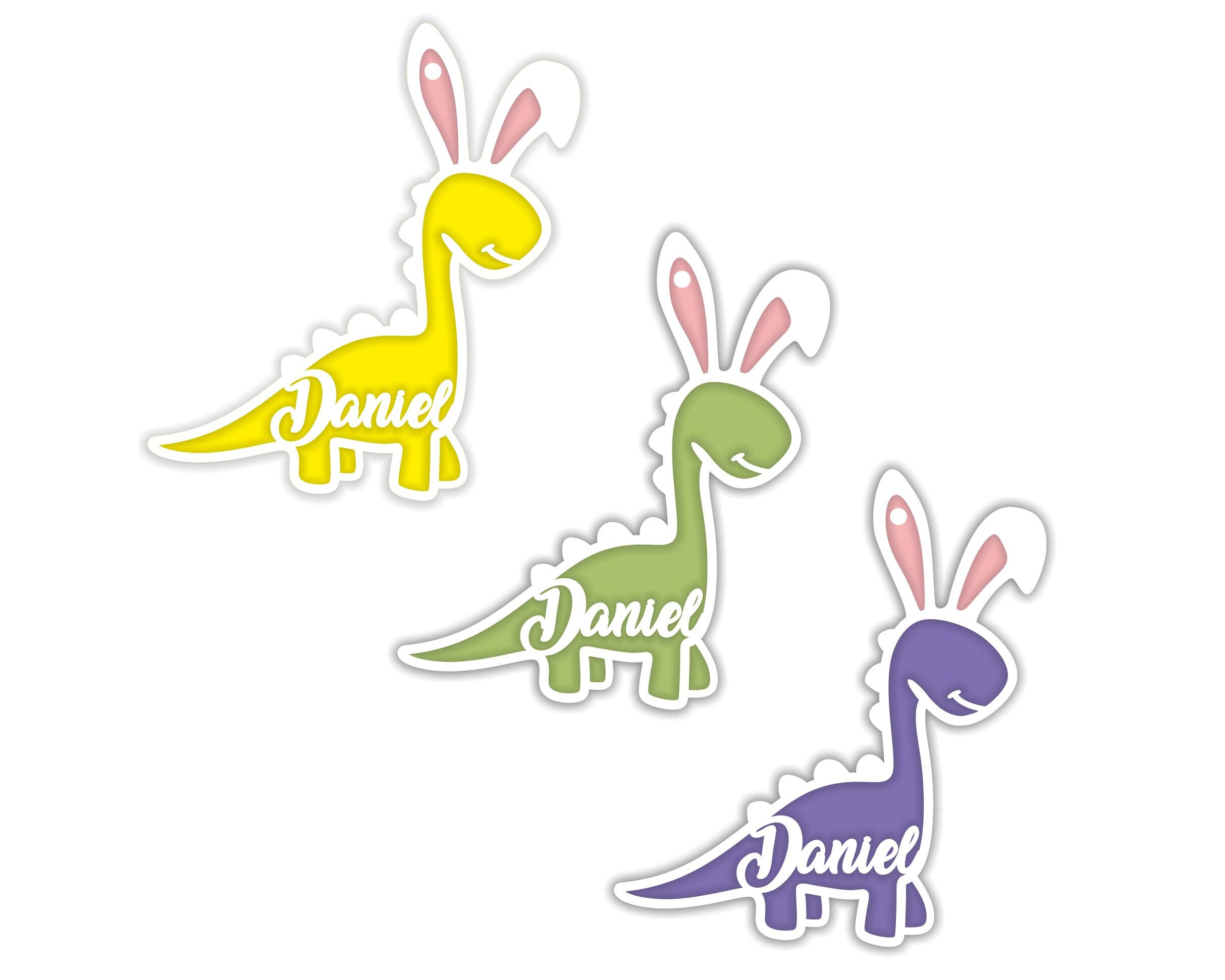 Dinosaur Gift Tag Svg, Laser Cut File, Tag Svg Glowforge, Name Tags ...