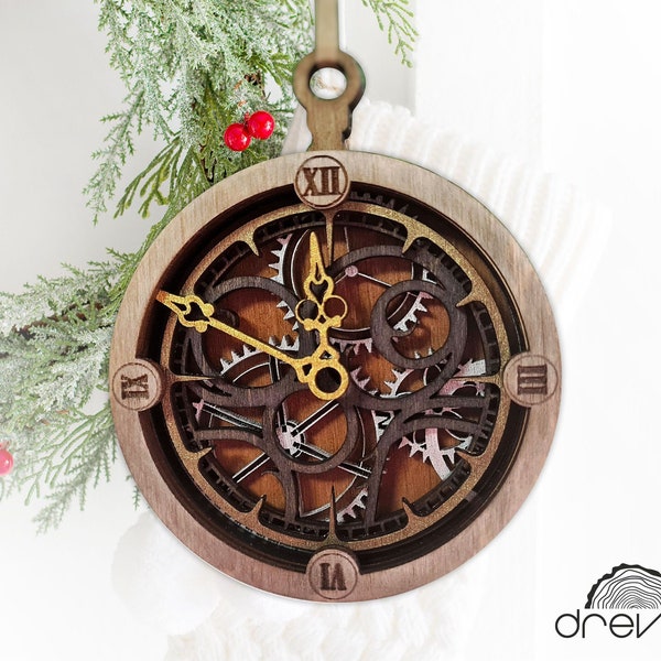Laser Cut Clock - Etsy