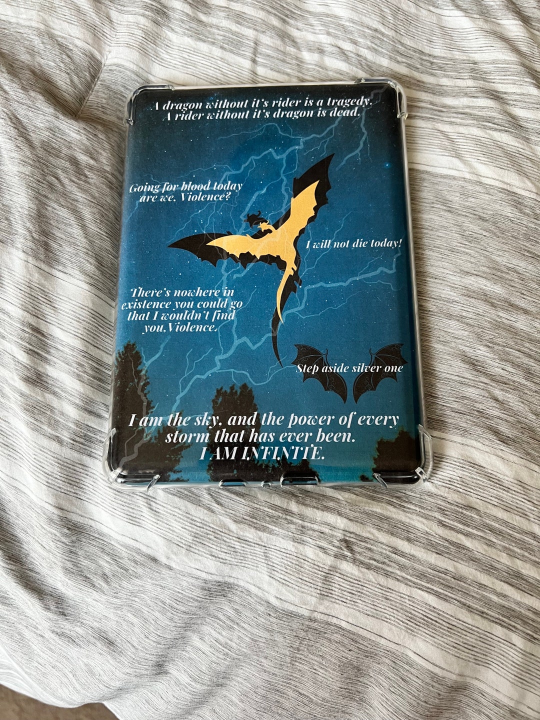 Fourth Wing Inspired - Kindle PW 10th Gen Insert - Etsy