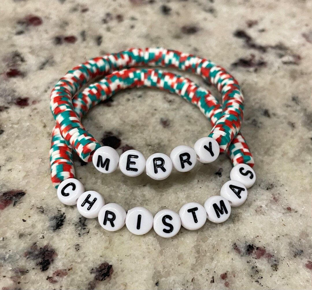 Merry Christmas Bracelets, Christmas Bracelets, Gifts for Her, Gifts ...