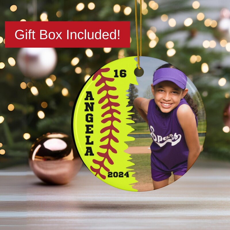 Softball Christmas - Etsy