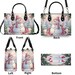 Snowman Design Ladies Handbag With Removable Strap, Christmas Faux ...