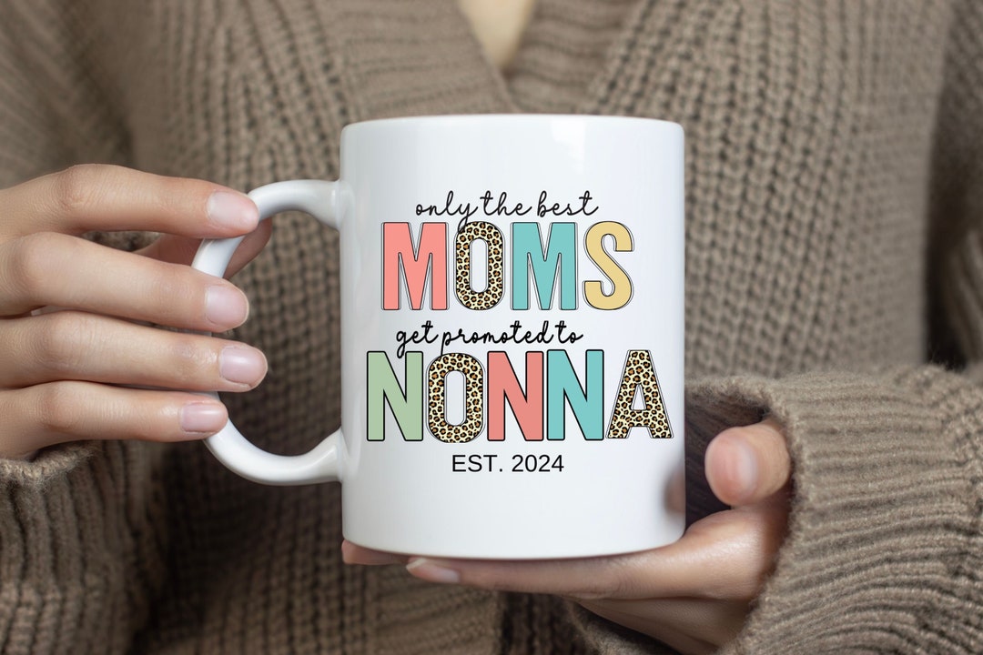Personalized Nona Mug, Nonna Est Gift Mug, Mothers Day Gift for Nana ...