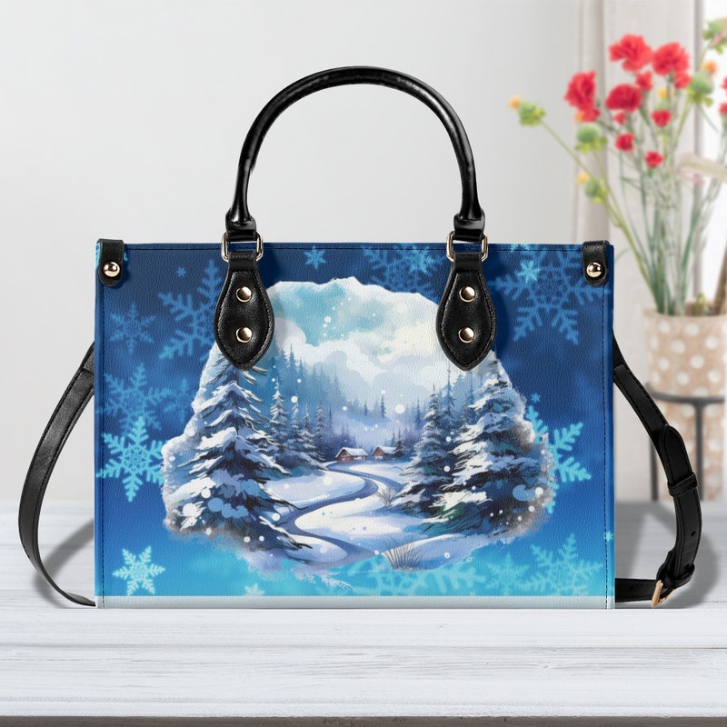 Winter Scene Handbags - Etsy
