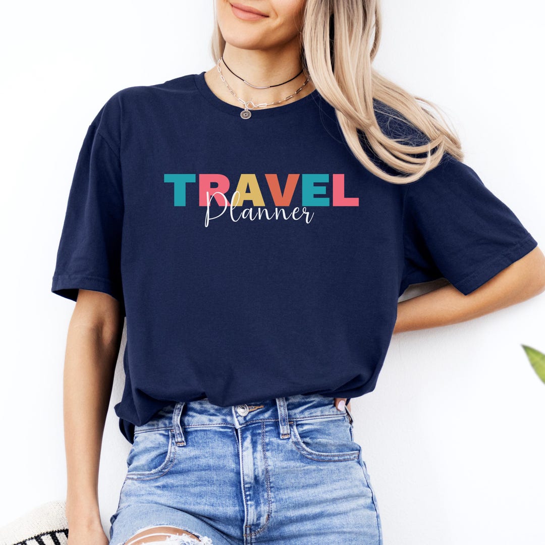 Travel Planner T-shirt, Travel Advisor Shirt, Gift for Travel Agent ...