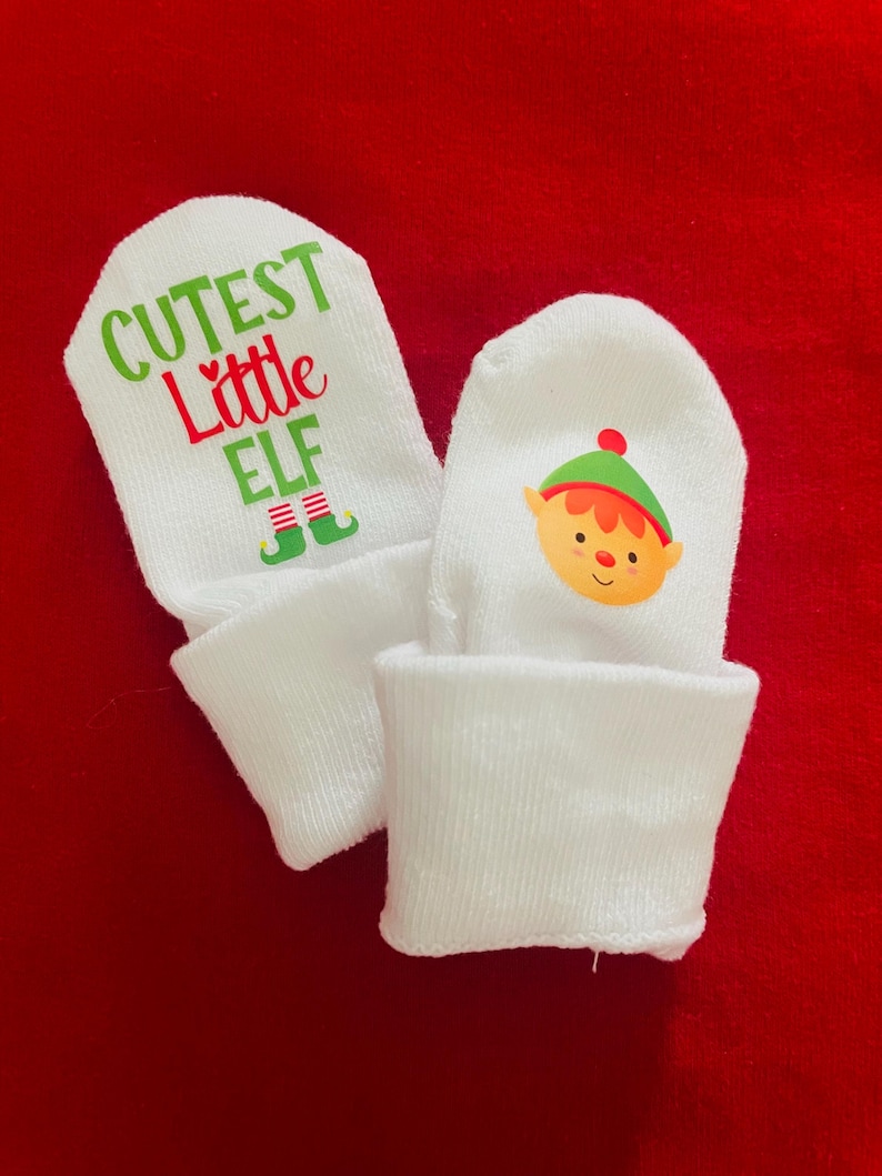Cutest Little Elf Socks, Christmas Socks, Baby Clothes, Baby Shower ...