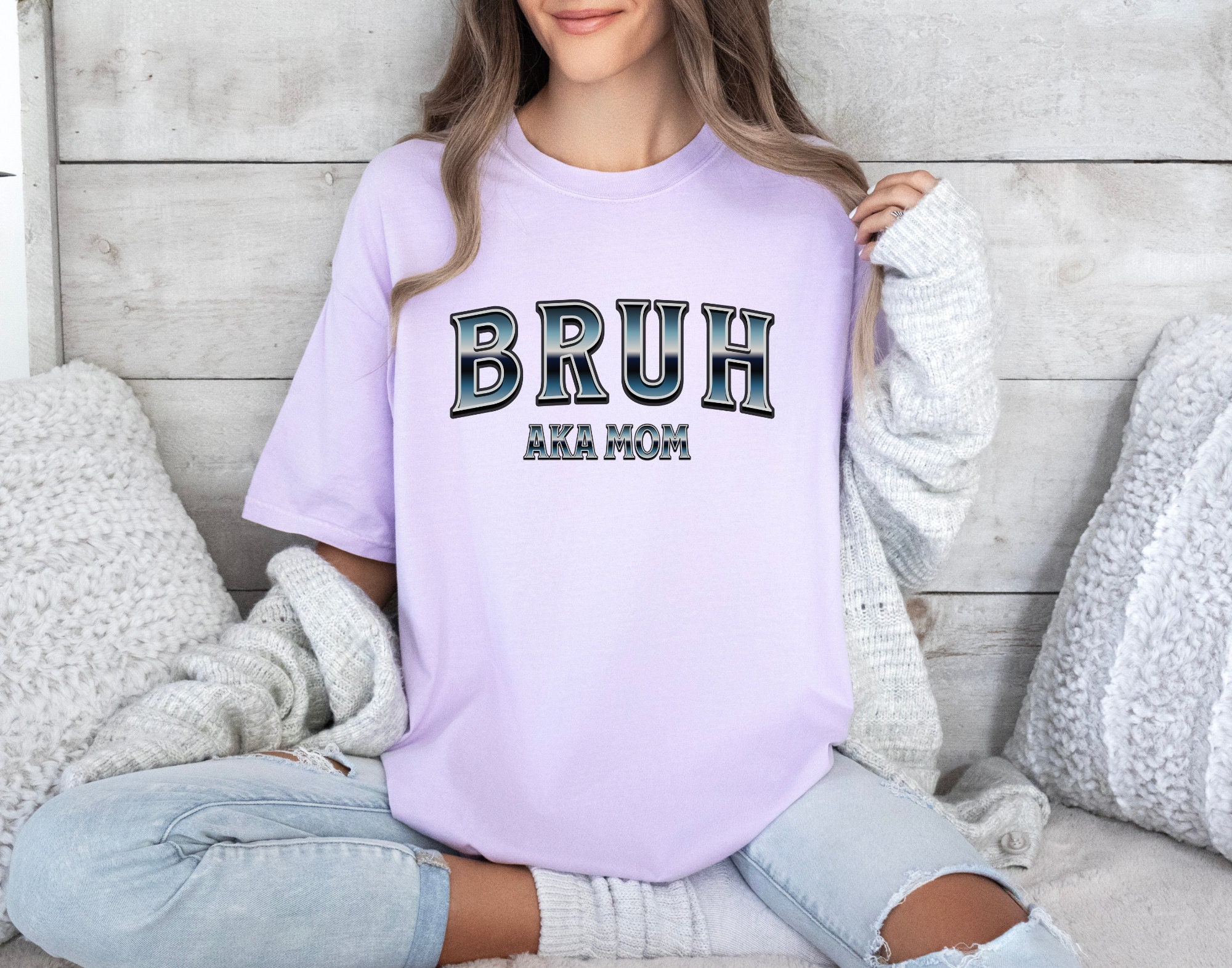 BRUH AKA MOM Shirt, Bruh Mom Shirt, Mama Shirt, Funny Mom Shirt, Boy ...