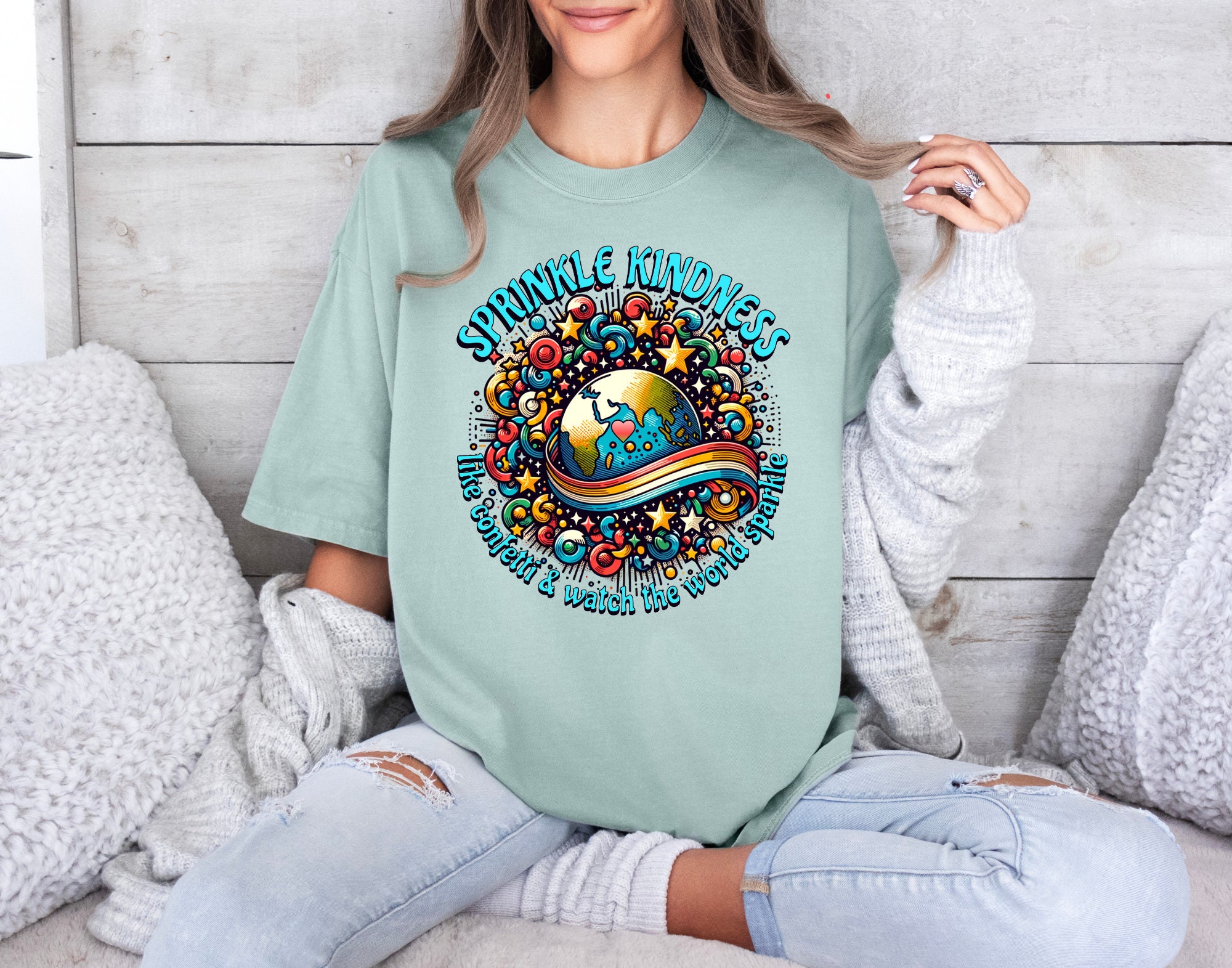 Sprinkle Kindness T-shirt, Funny Gift Tee, Meme T-shirt, Memes Gift for ...